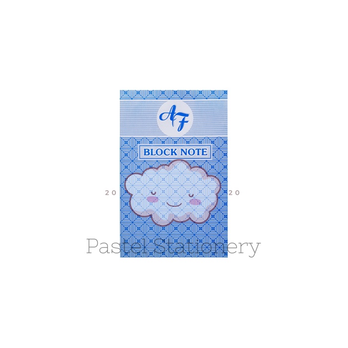 Jual Block Note A6 Polos AF - Writing Pad Buku Tulis Acara Meeting ...