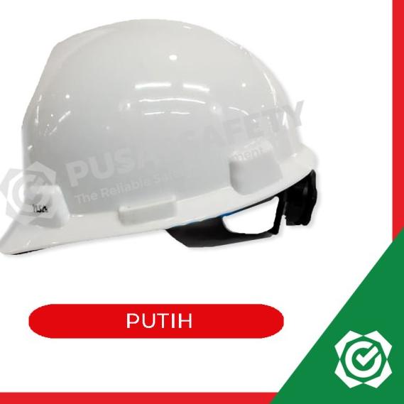 Jual Helm Proyek Kerja Safety NSA V-Gard with Fastrack - Putih | Shopee ...