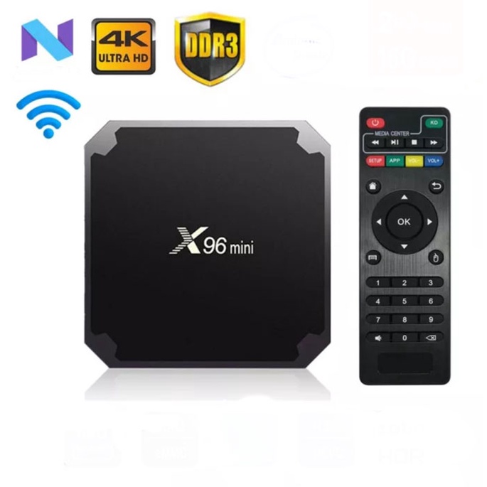 Jual X96 Smart TV Box Android 9 4K DDR3 1GB 8GB - Black | Shopee Indonesia