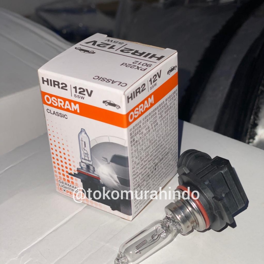 Jual Lampu Halogen Dop Osram H4 HIR2 H11 Kualitas Awet 12V 55W 100W | Shopee Indonesia