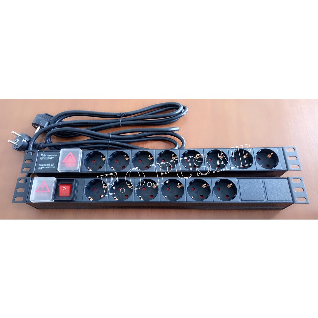 Jual PDU 6 Hole PDU 8 Hole PDU 12 Hole / PDU Rack 6 port PDU Rack 8 port PDU Rack 12 port ...