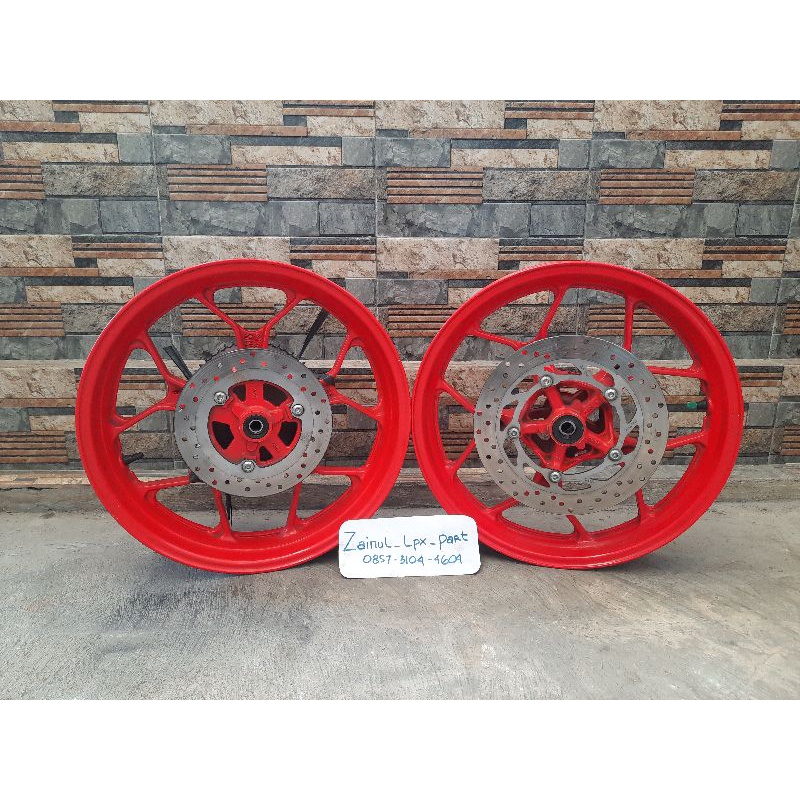 Jual VELG VELEG YAMAHA MT15 ORIGINAL DEPAN BELAKANG | Shopee Indonesia