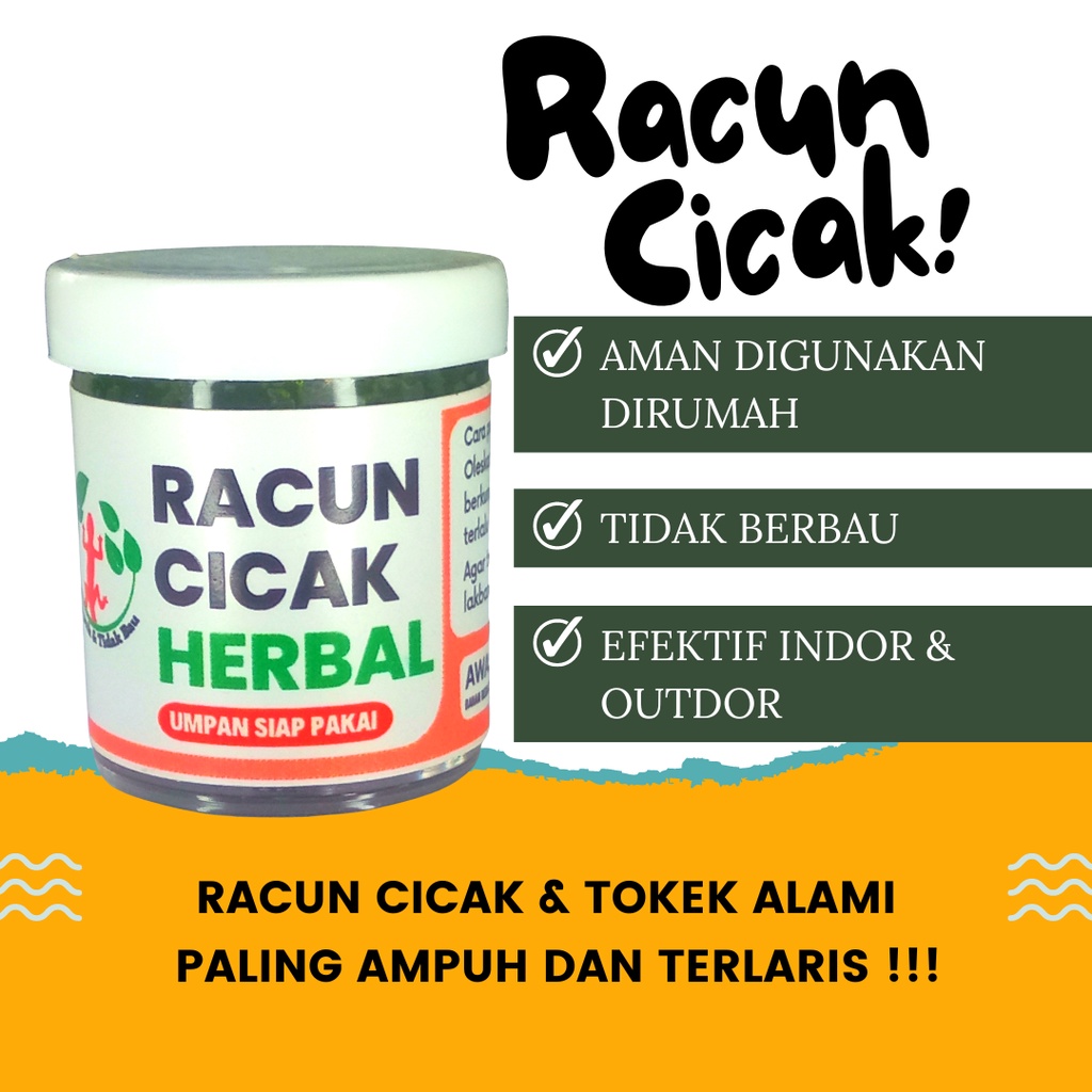 Jual RACUN CICAK DAN TOKEK SUPER AMPUH BASMI CICAK DAN TOKE SELAI SIAP ...