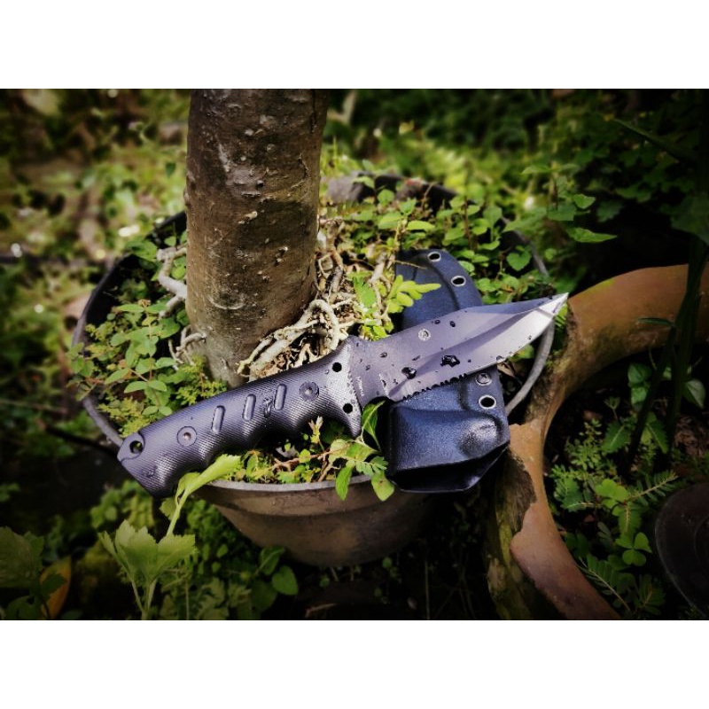 Jual Pisau survival rambo pisau hunting tactical pisau komando untuk ...