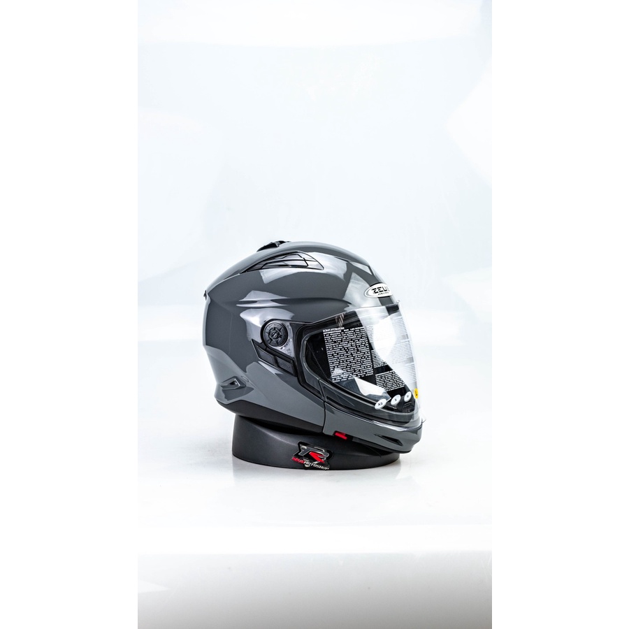 Jual HELM ZEUS 613C GREY 11C MODULAR 2 IN 1 FULLFACE | Shopee Indonesia