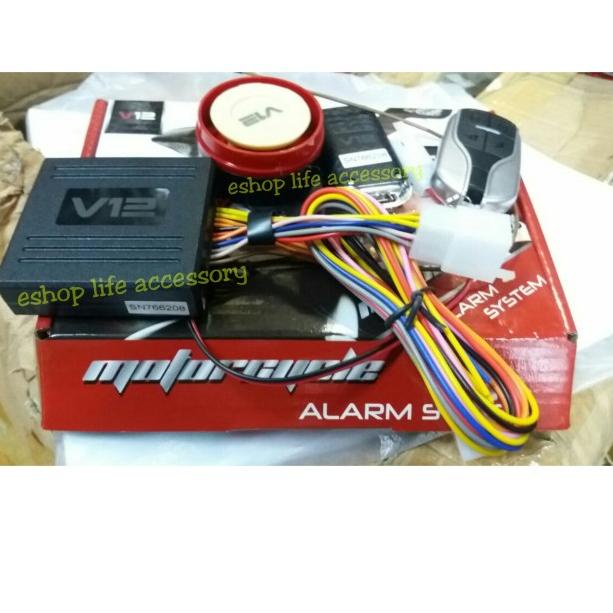 Jual Alarm Motor Remote Starter V12 - Setara BHT | Shopee Indonesia