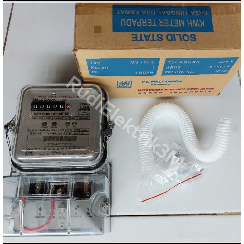 Jual KWH METERAN MELCOINDA ANALOG 1 PHASE 5.40(Pascabayar) | Shopee Indonesia