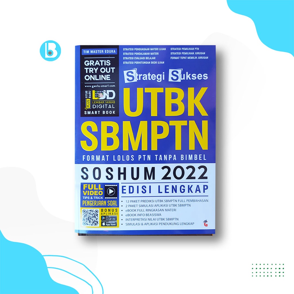 Jual BUKU SBMPTN SOSHUM - BUKU UTBK SOSHUM - STRATEGI SUKSES UTBK SBMPTN SOSHUM 2022 FORMAT ...