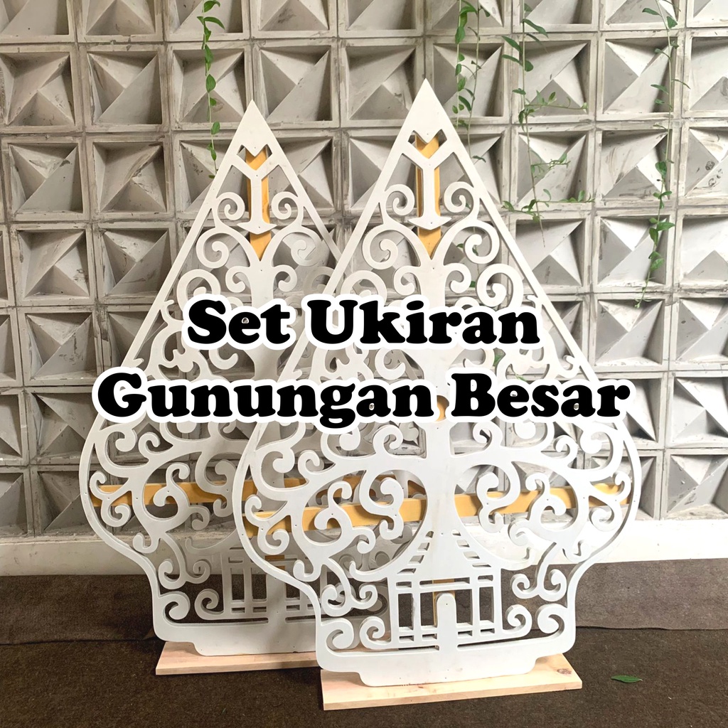Jual Wayang Kulit Spon Karet T 120 Gunungan Besar Untuk Dekorasi Set ...