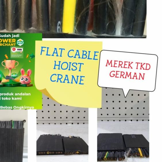 Jual Flat Cable Hoist Crane Ukuran 8 x 1.5 mm Merk TKD German | Shopee ...