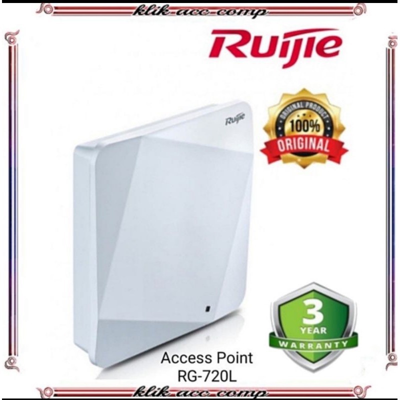 Jual Acces point ruijie ap720l indoor wireles acces point plus POE ...