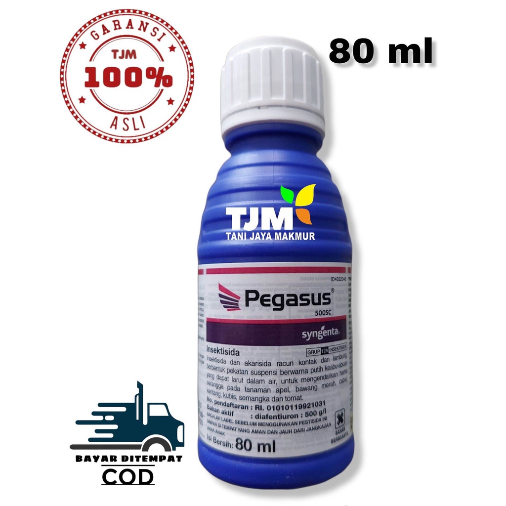 Jual PEGASUS 500 SC 80 ML/pestisida pegasus/pegasus 80ml/insektisida/akarisida/obat hama pegas ...