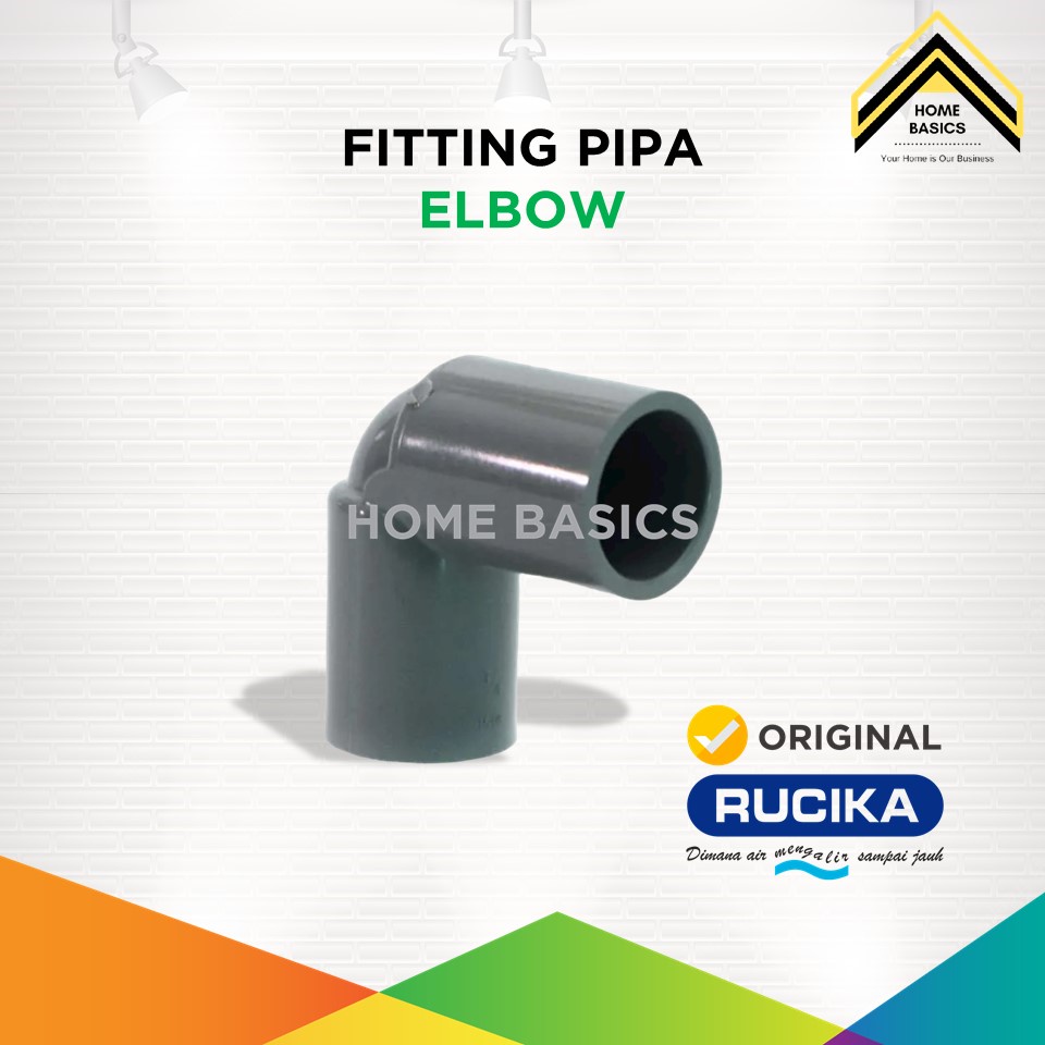 Jual Elbow 6 Inch Rucika / Knee Fitting Pipa / Sambungan PVC | Shopee ...