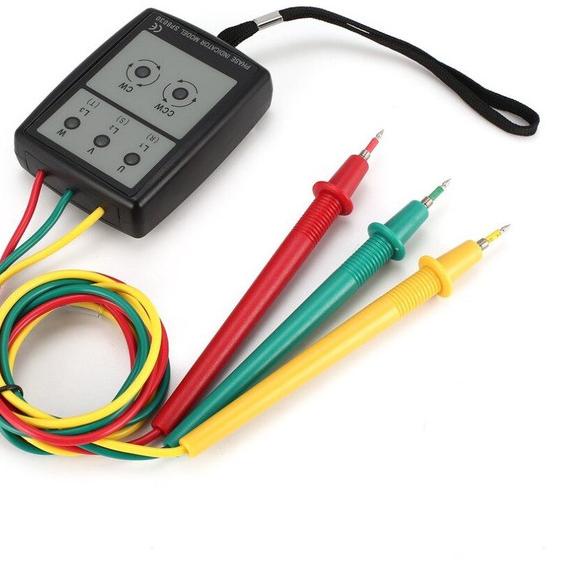 Jual Digital 3 Three Phase Indicator Rotation Sequence Meter Tester ...