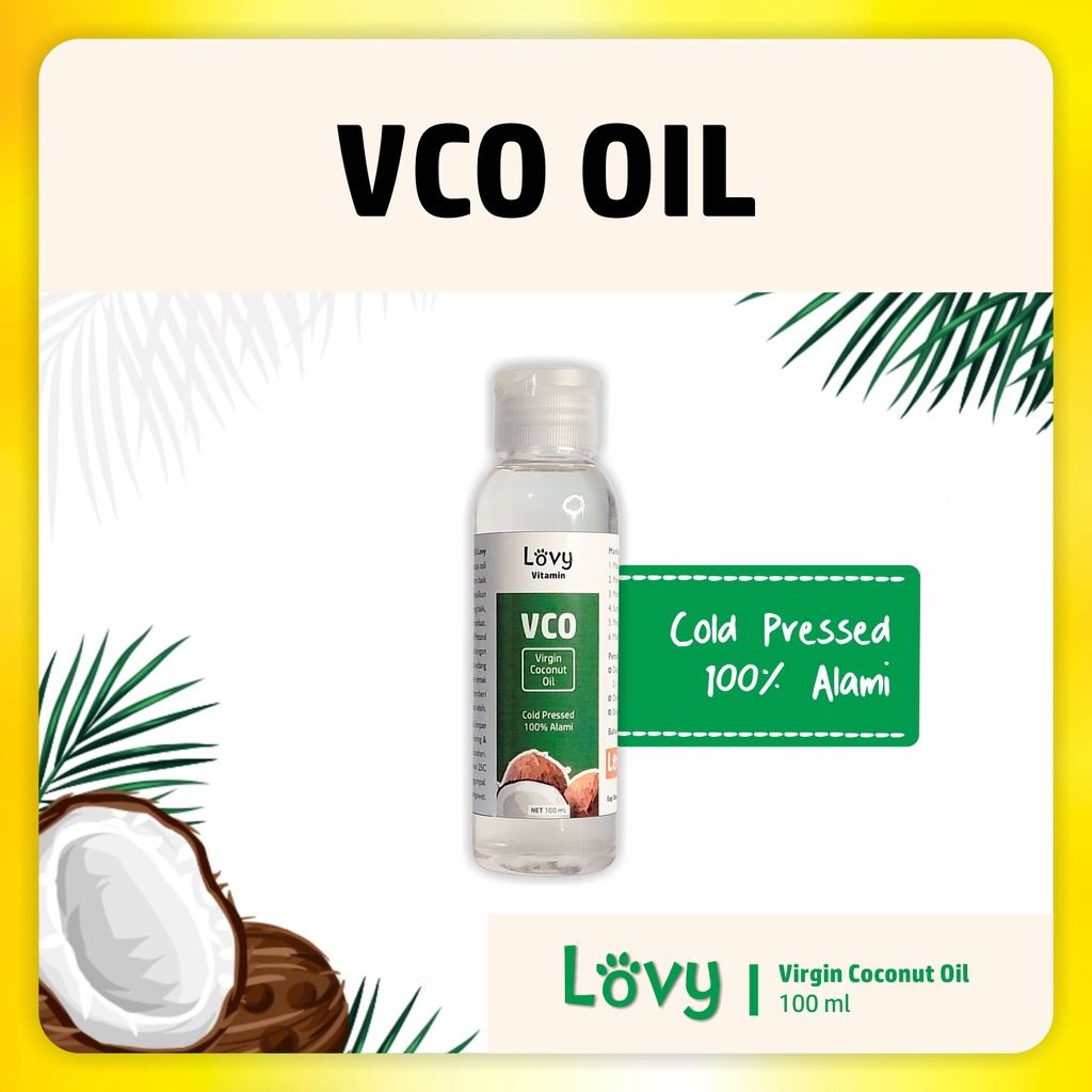 Jual VCO Obat Jamur Scabies Kucing Anjing Perawatan Bulu Virgin Coconut Oil | MInyak VCO 100 ml ...