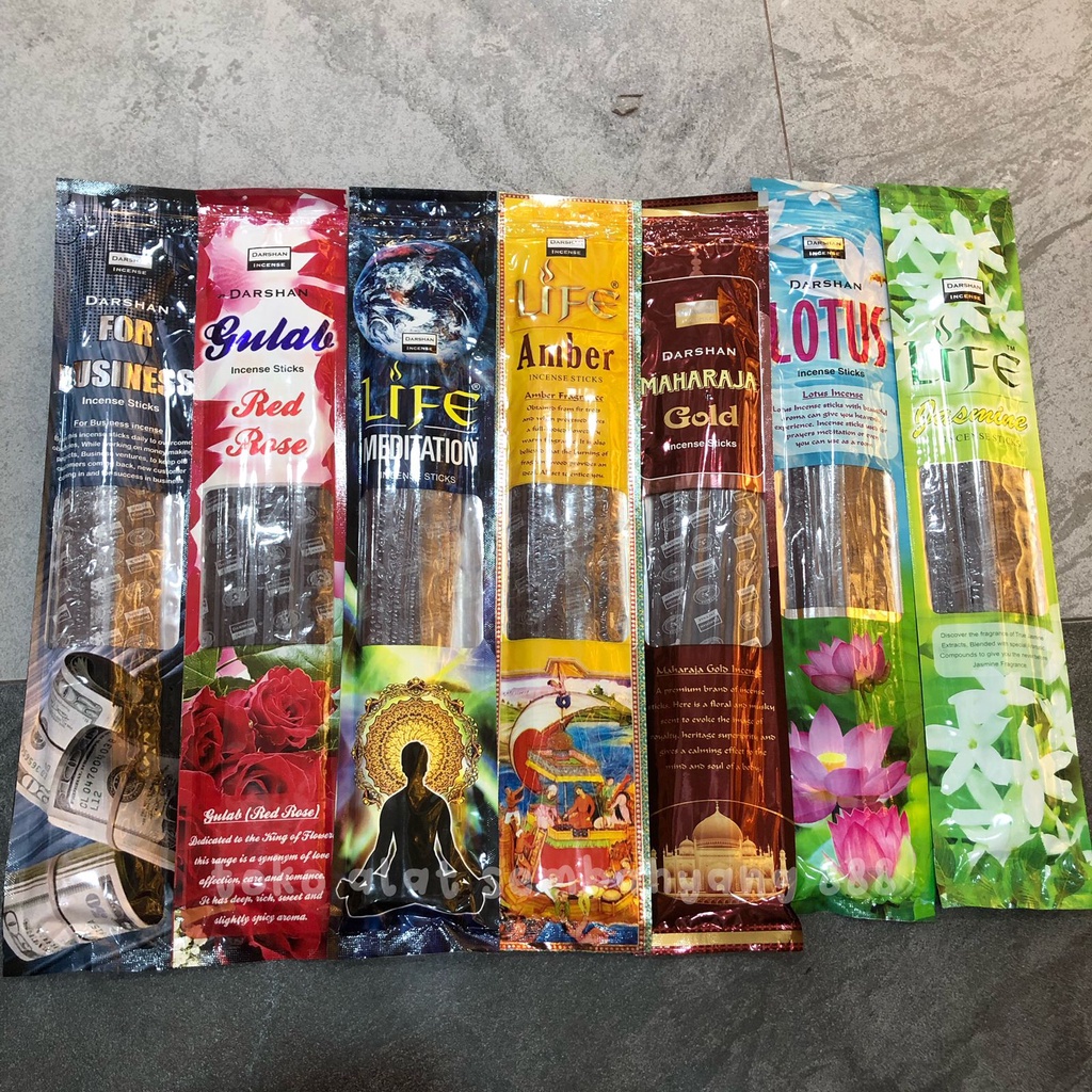 Jual Hio / dupa Darshan Incense Stick India - jasmine berbagai varian ...