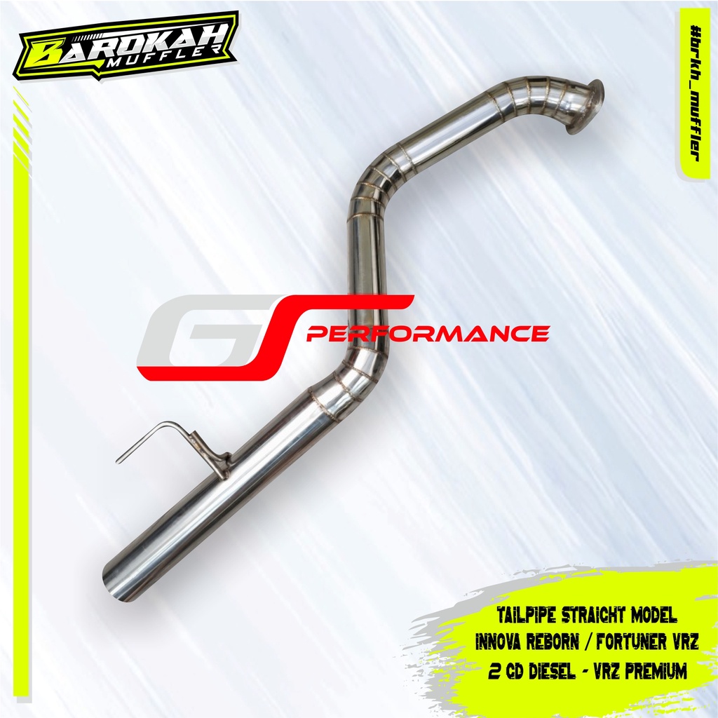 Jual Tailpipe Straight Model INNOVA REBORN FORTUNER VRZ 2GD DIESEL ...