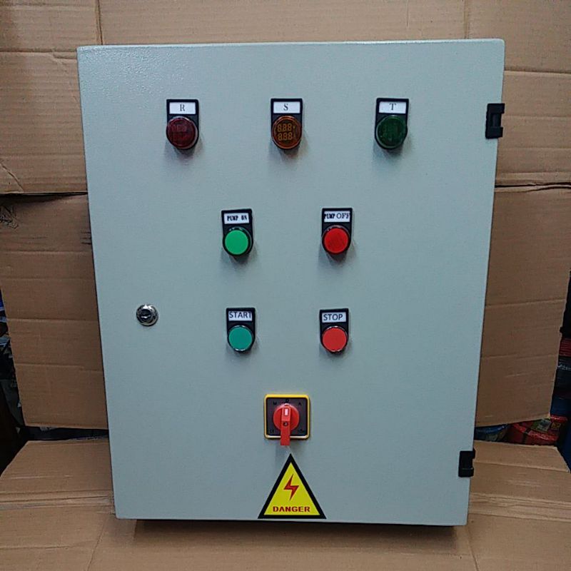 Jual panel pompa 3phase 2 tanki sumur dan tanki atas | Shopee Indonesia