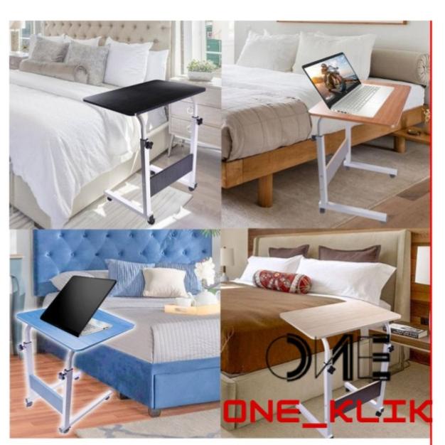 Jual Meja Belajar Lipat Km-Ct9 / Meja Laptop Roda Portable Stand ...