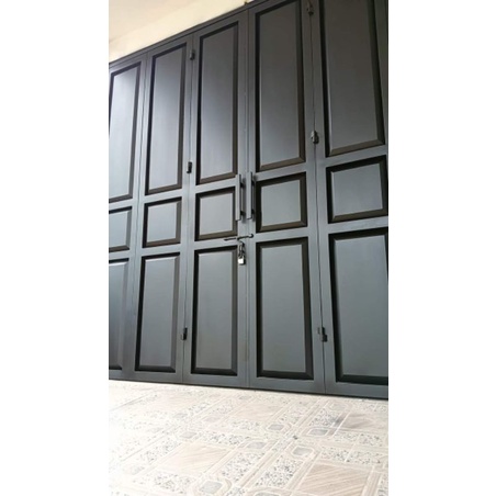Jual pintu besi rel atas Henderson,kanopi atap Alderon, reiling tangga ...