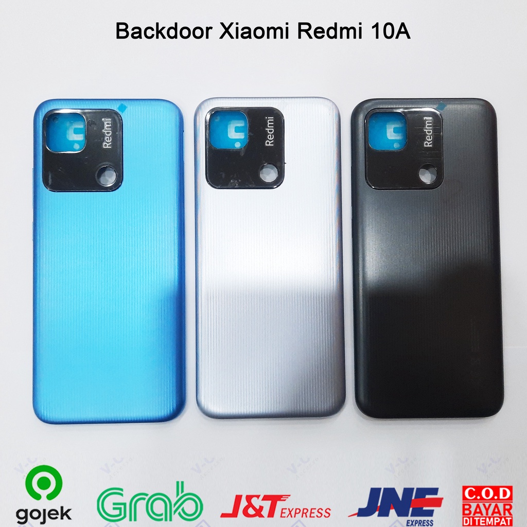 Jual BACKDOOR XIAOMI REDMI 10A+RING CAMERA TUTUP BATERAI CASING ...