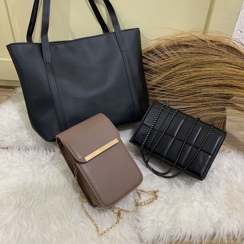 Jual (GIVI) PROMO BUNDLING 7 - Paket Bundling 94rb 3 tas Tas Wanita ...