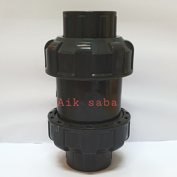 Jual Klep Ball Check Valve Pvc 1/2" Inch / True Union Double Watermur ...