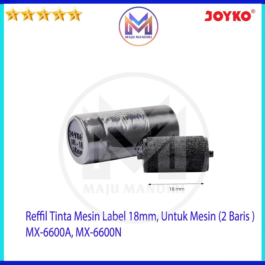 Jual Tinta Label Harga Joyko 1 Baris ( 20mm ) - 2 Baris ( 18 mm ) / Ink ...