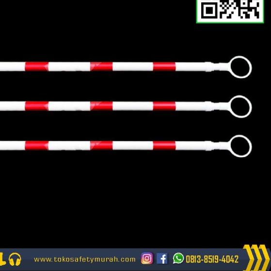 Jual Cone Bar Retractable Stick Penghubung Safety Cone/ Palang Traffic ...