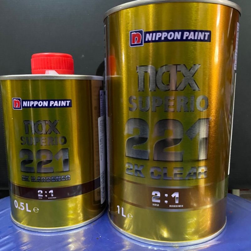 Jual CLEAR NIPPON SUPERIO NAX 221 Nippon Thailand Clear Mengkilap 1.5 liter | Shopee Indonesia
