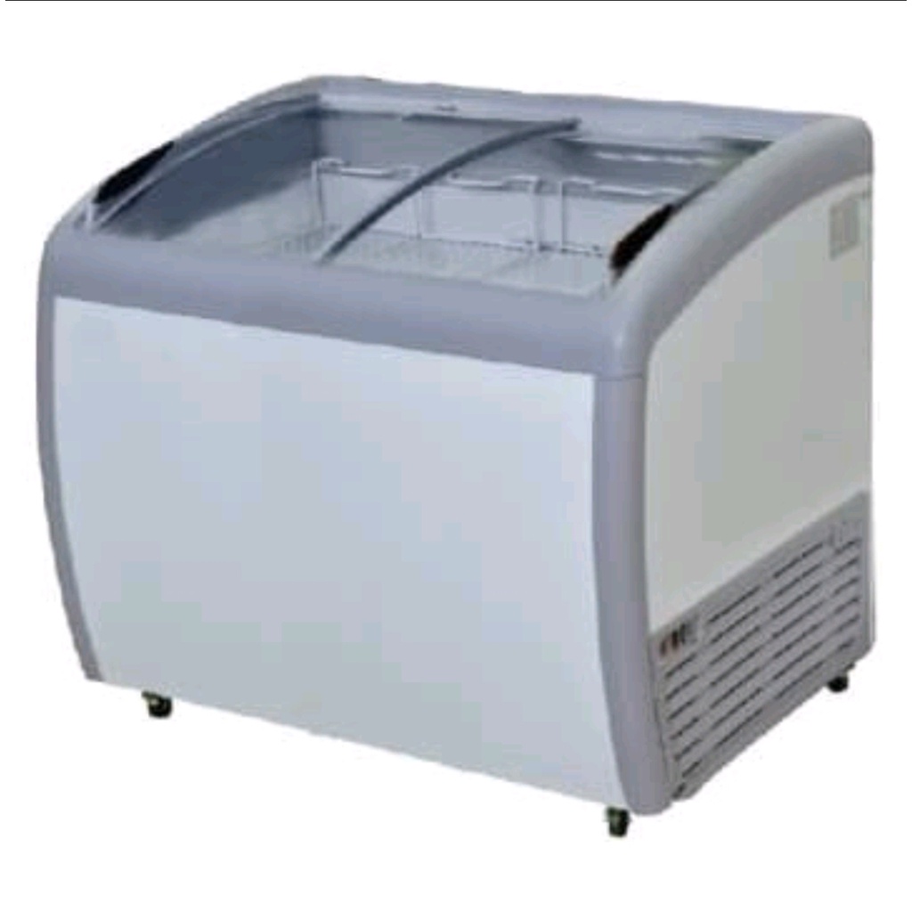 Jual KULKAS BOX CHEST FREEZER KACA GEA 260 LITER TYPE SD 260 | Shopee ...