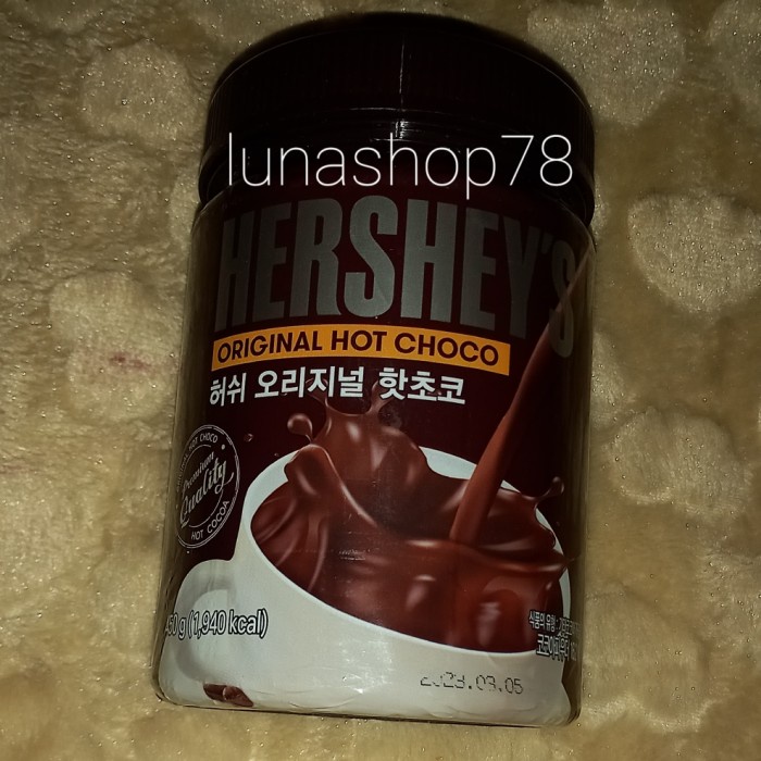 Jual Tokopratiwiw - Bubuk Minuman Coklat Korea Hershey'S Original Hot ...