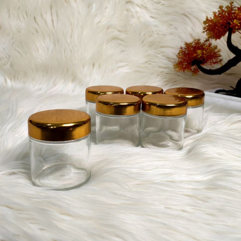 Jual Botol Toples Kaca Antik 100 ml / Botol Bukhur / Botol Jar / Botol ...