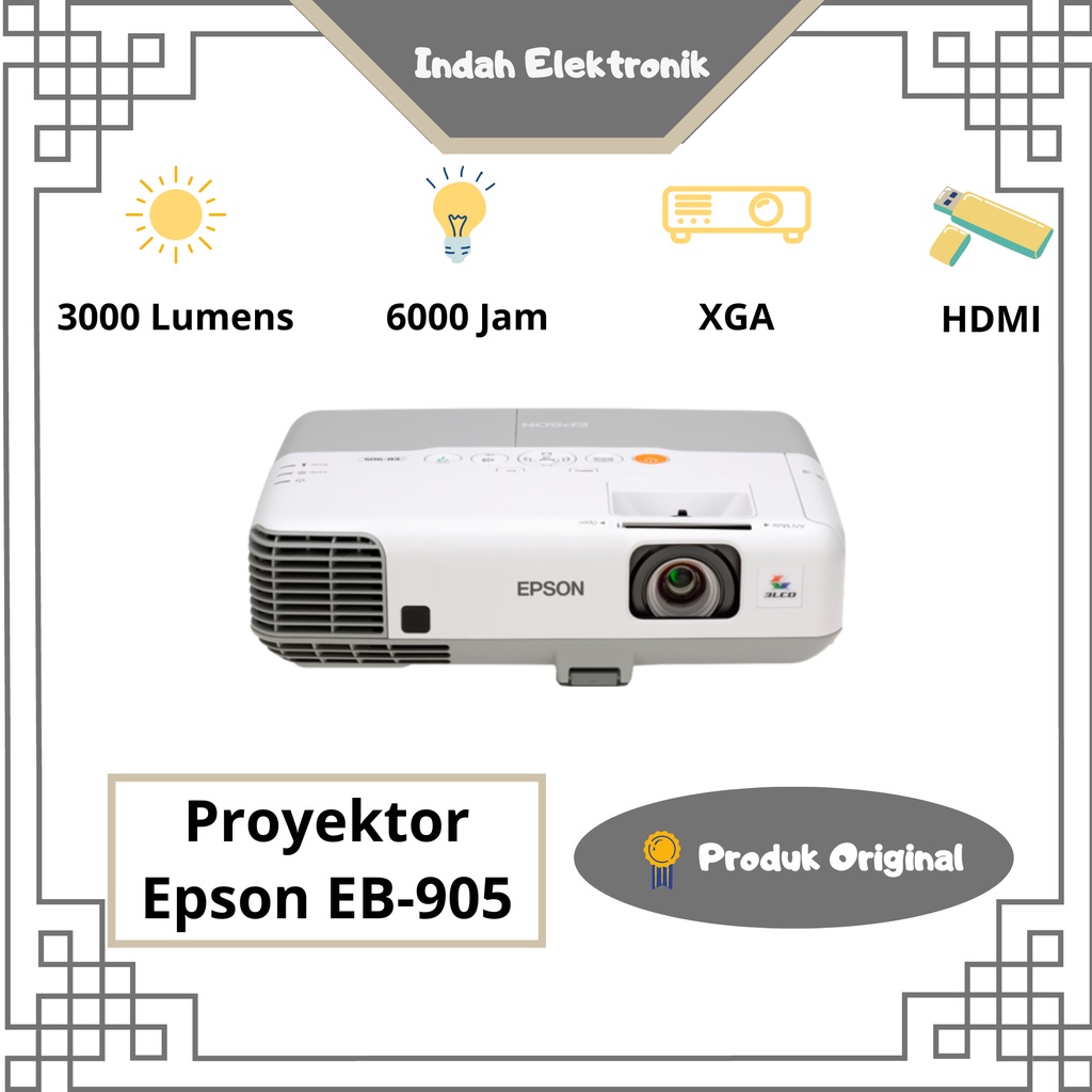 Jual Proyektor Epson EB-905 | Shopee Indonesia