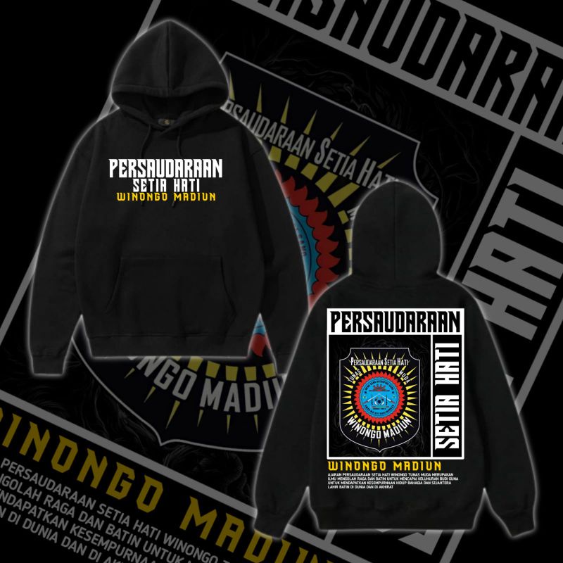 Jual KAOS PSHW / TS HOODIE PSHW / HOODIE PSHW PERSAUDARAAN SETIA HATI ...