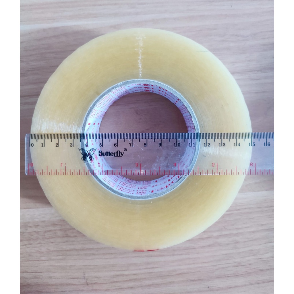 Jual LAKBAN BENING COKLAT 300 meter FULL x 45 mm PROMO LAKBAN JUMBO 2 inch | Shopee Indonesia