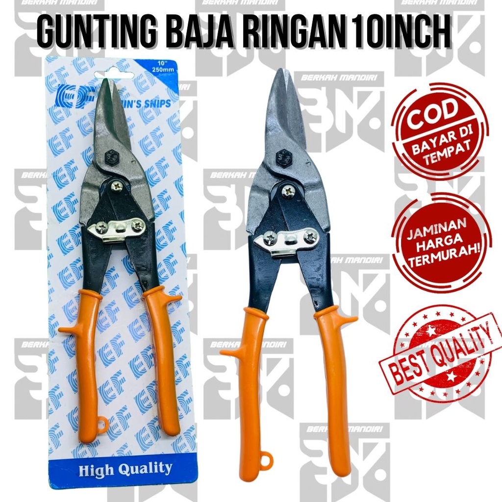 Jual EF Gunting Baja Ringan Lurus 10 inch 250mm|Gunting Holo Hollow ...