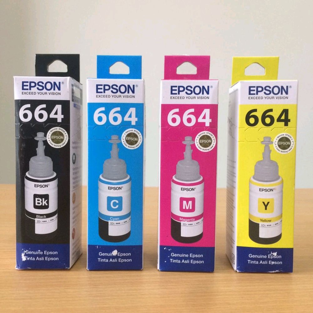 Jual Tinta Epson 664 Ready Semua Warna Original | Shopee Indonesia
