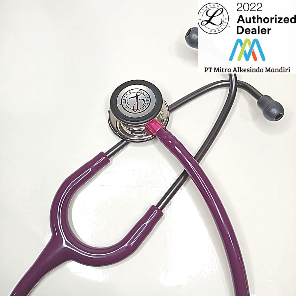 Jual 3M Littmann Stethoscope Classic III Plum Mirror Finish Pink Stem ...