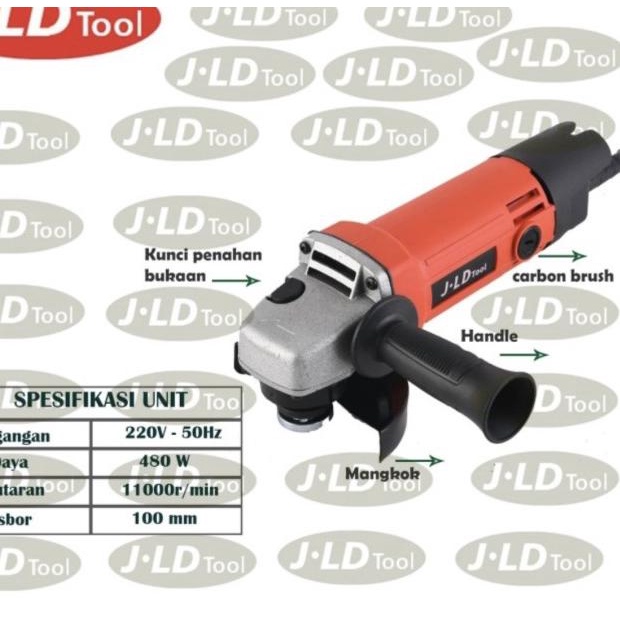 Jual MESIN GRINDA JLD TANGAN 4in /MESIN GERINDA TANGAN JLD /MESIN GURINDA | Shopee Indonesia