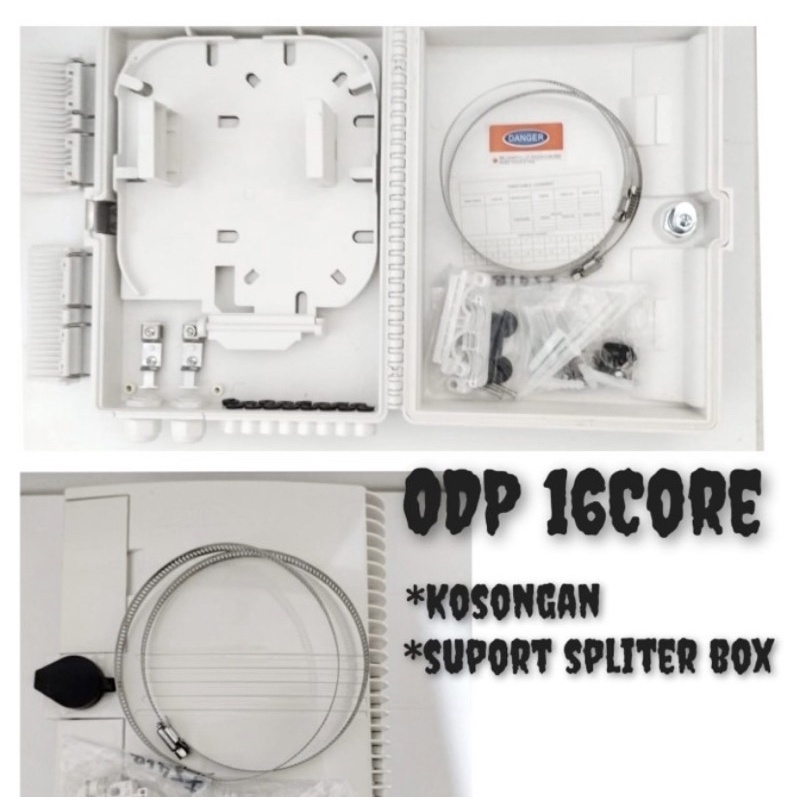 Jual ODP 16 Core Support Splitter Box 16 Core Fiber Optic | Shopee ...