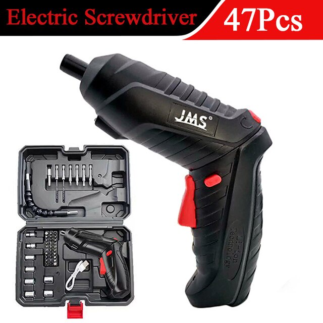 Jual Cordless Screwdriver / Mesin Bor Cordless Mini 48pcs Set / Bor ...