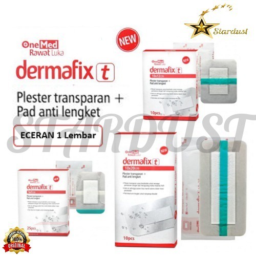 Jual Eceran Dermafix T - Plester Dermafix (T) 5 x 7cm / 10 x 12cm / 10 ...