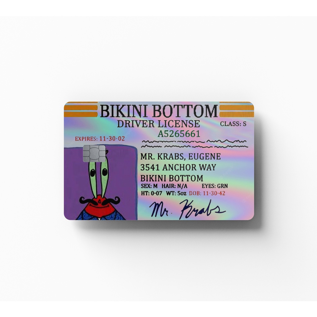 Jual SPONGEBOB LICENSE HOLOGRAM SERIES | March Skincard SKIN/SKIN CARD ...