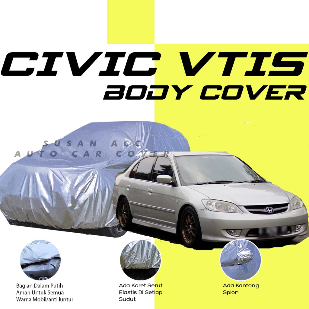 Jual body cover mobil civic sarung mobil civic vtis/civic lama/grand ...