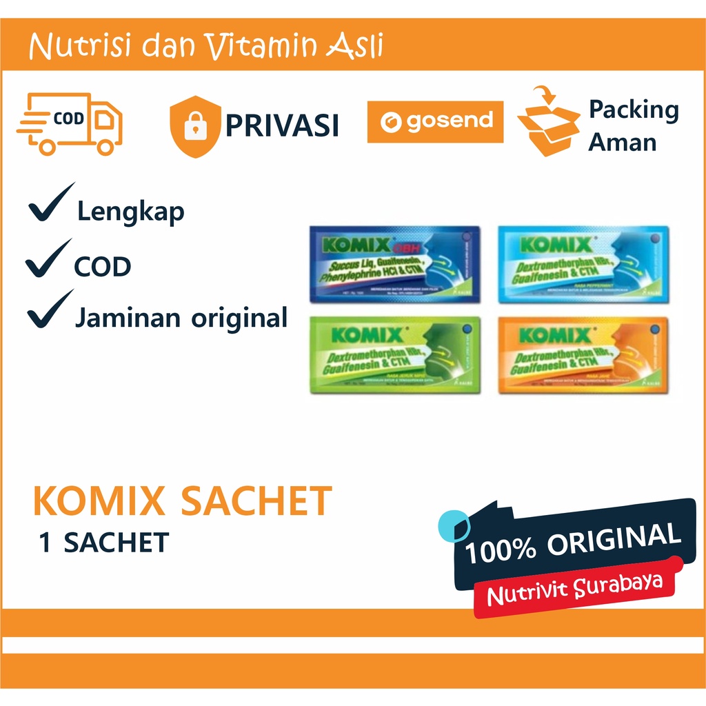 Jual KOMIX SACHET ALL VARIANT | Shopee Indonesia Jual KOMIX SACHET ALL VARIANT | Shopee Indonesia