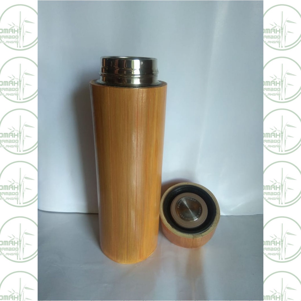 Jual Tumbler/ Thermos / Termos Bambu 500 Ml - Tumbler Bambu 500 Ml ...
