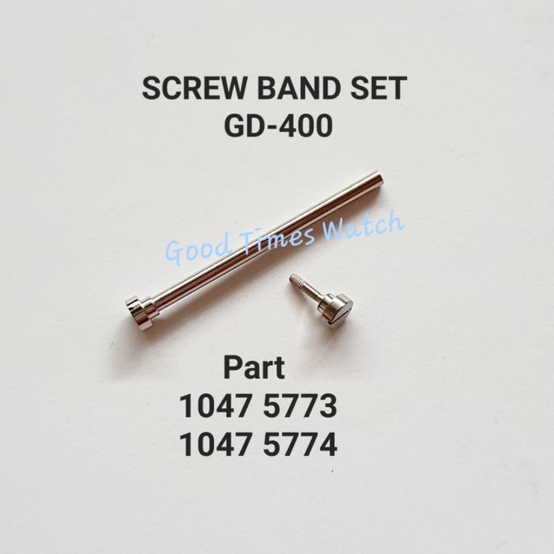 Jual CASIO SCREW BAND G-SHOCK GD 400 GD 400MB GD 400DN ORIGINAL ...