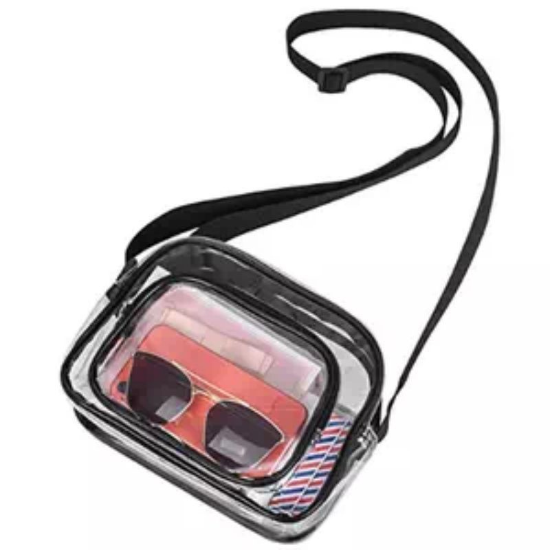 Jual Tas selempang wanita PVC transparan Rinjani/Tas konser | Shopee ...