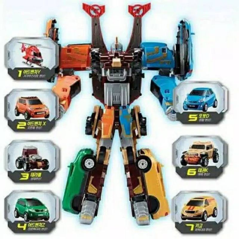 Jual MAINAN ANAK ROBOT GIGA 7 TRANSFORMER ROBOT MINI GIGA 7 SERIES SNI ...